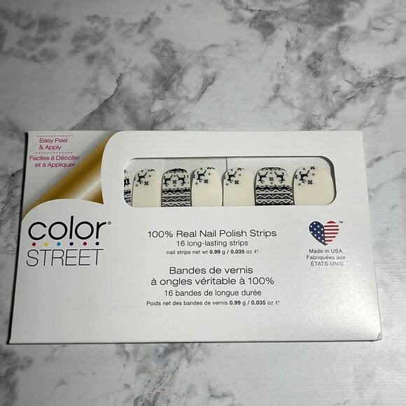 Color Street | Makeup | Color Street A Dashing Time Nail Strips Nwt ...